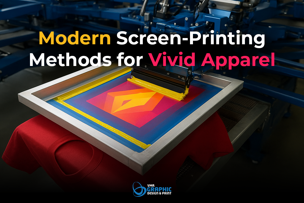 Modern Screen‑Printing Methods for Vivid Apparel - VMA Graphics
